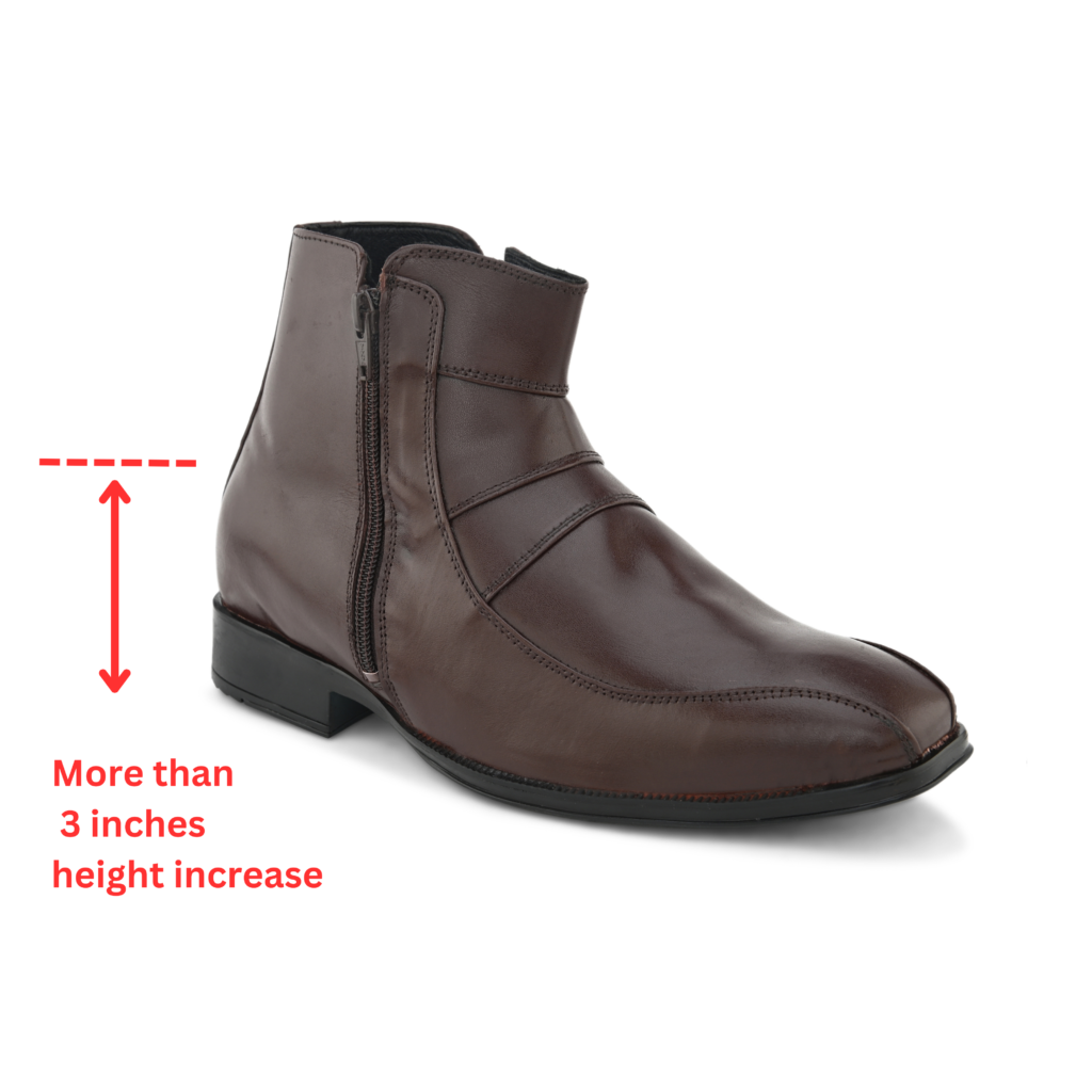 Men's Shoes For Height Increasing Above 3 Inches | Elevator Shoe